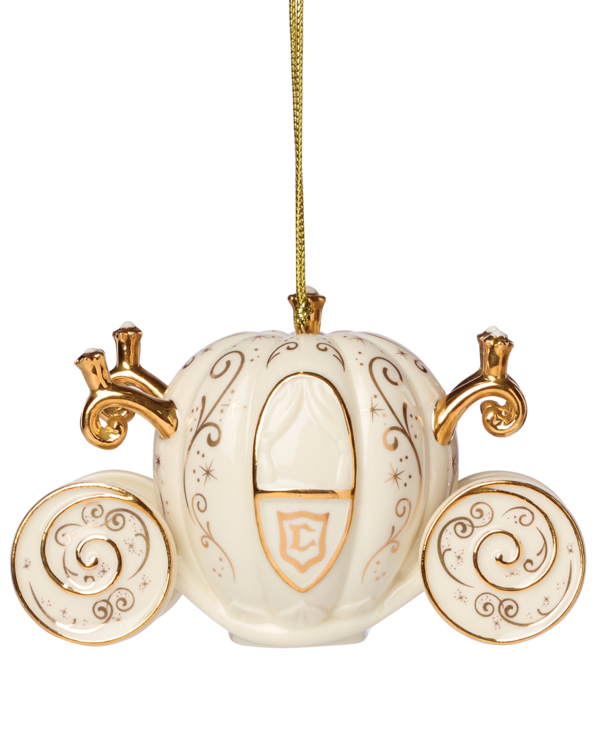 Click here for Lenox Cinderellas Coach Ornament - Ivory prices