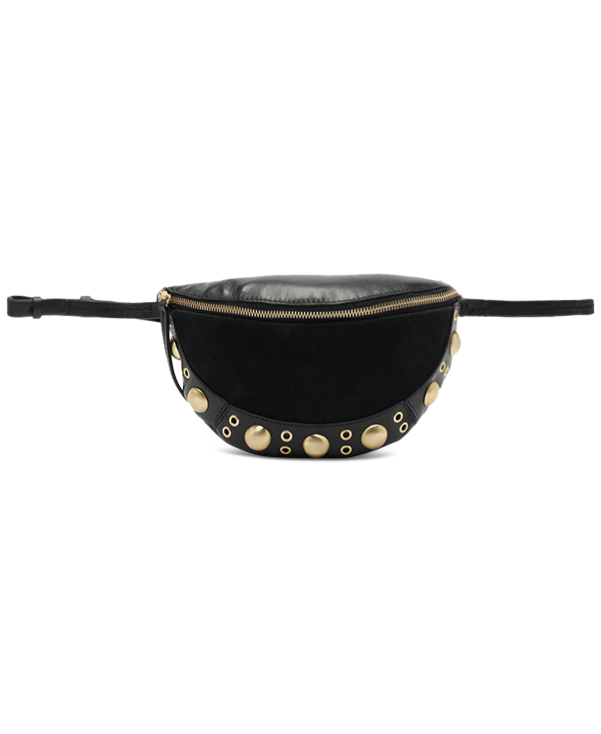Click here for Arezzo Owen Leather Fanny Pack - Black prices