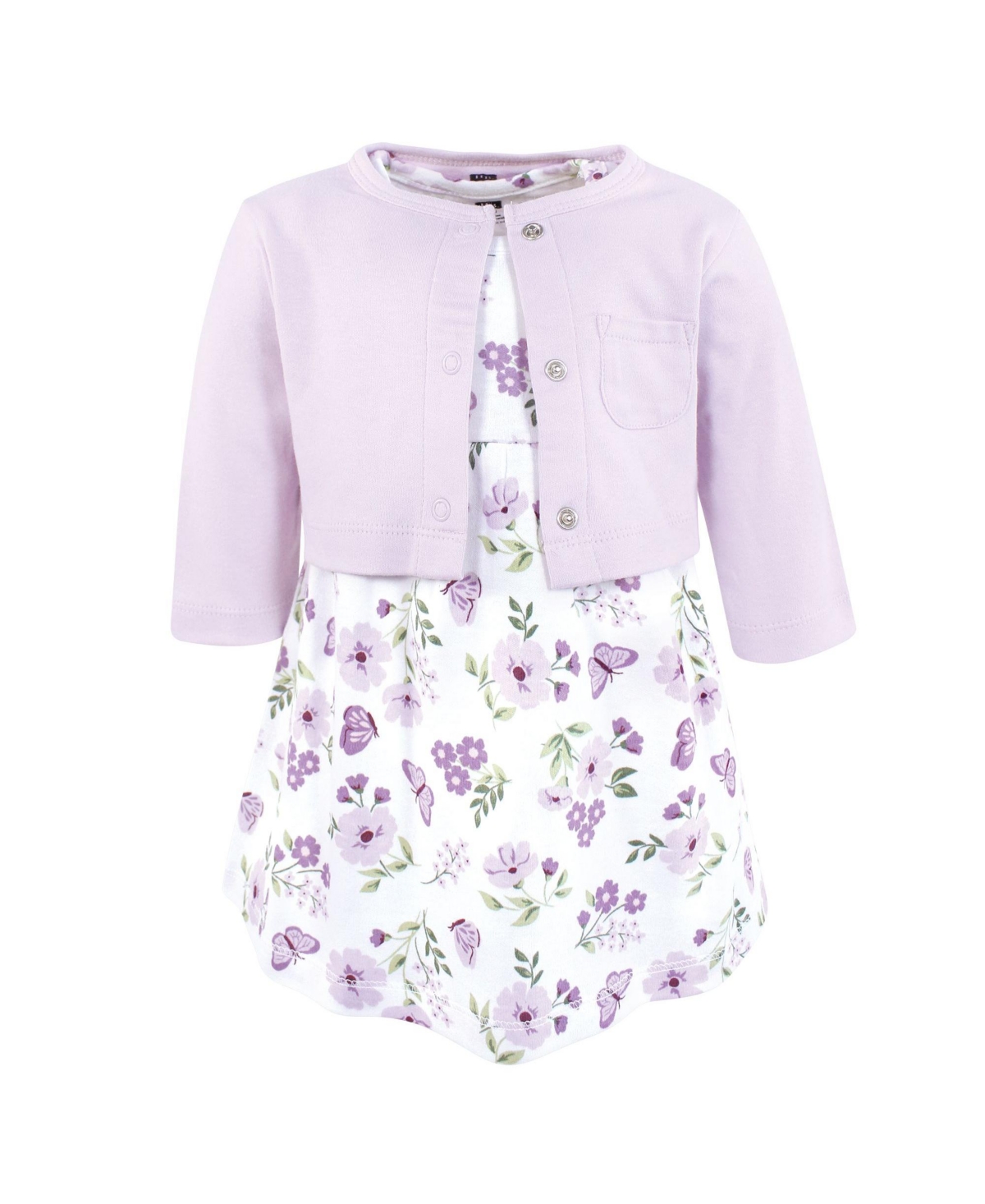 Click here for Hudson Baby Baby Girls Hudson Essential Cotton Dre... prices