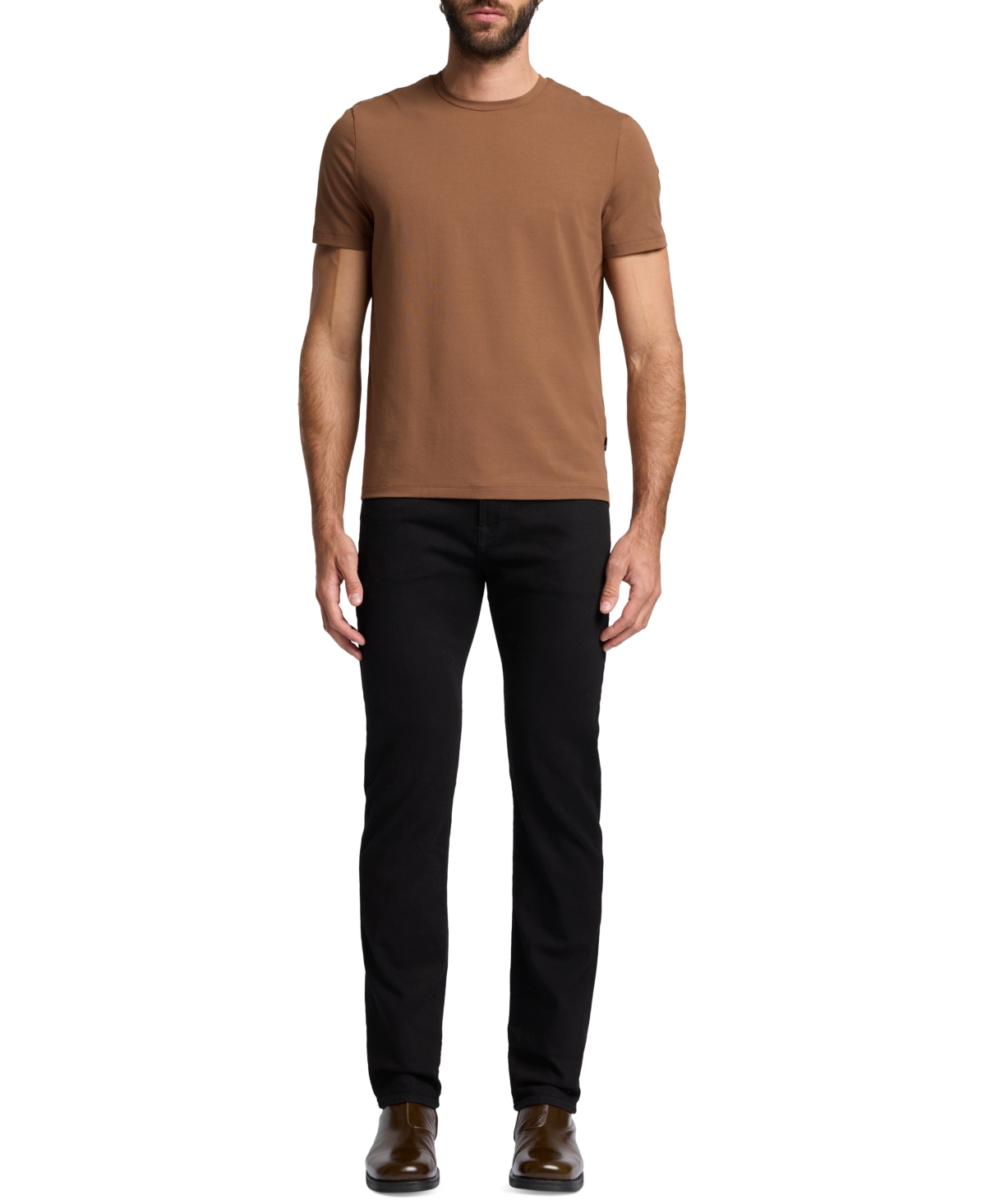 Click here for 7 For All Mankind Mens Slimmy Slim-Fit Jeans - Blk... prices