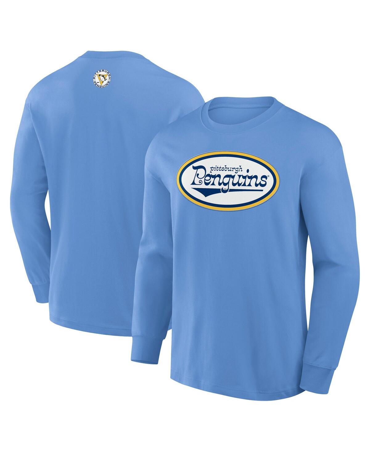 Click here for Fanatics Mens Light Blue Pittsburgh Penguins Vinta... prices