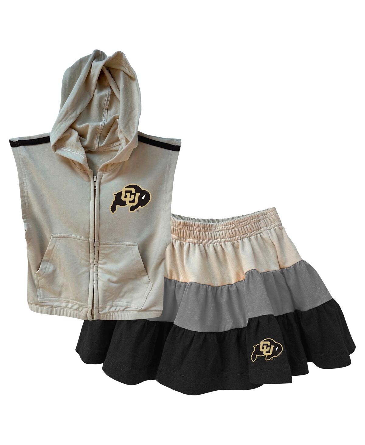 Click here for Wes & Willy Girls Toddler Tan Colorado Buffaloes T... prices