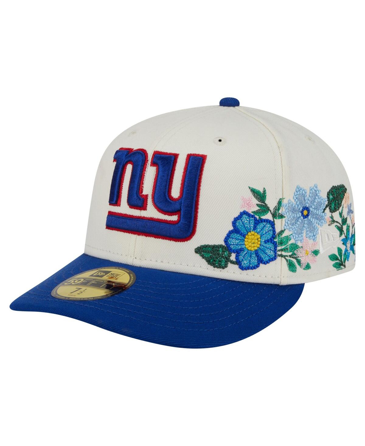 Click here for New Era Mens Cream/Royal New York Giants Tonal Flo... prices