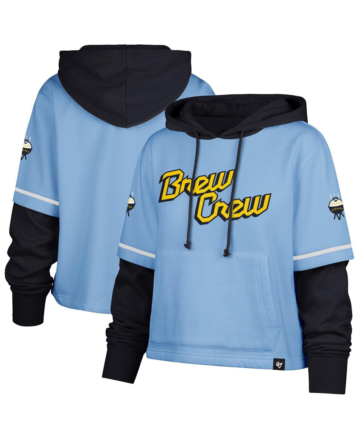 Click here for 47 Brand Womens Powder Blue Milwaukee Brewers City... prices