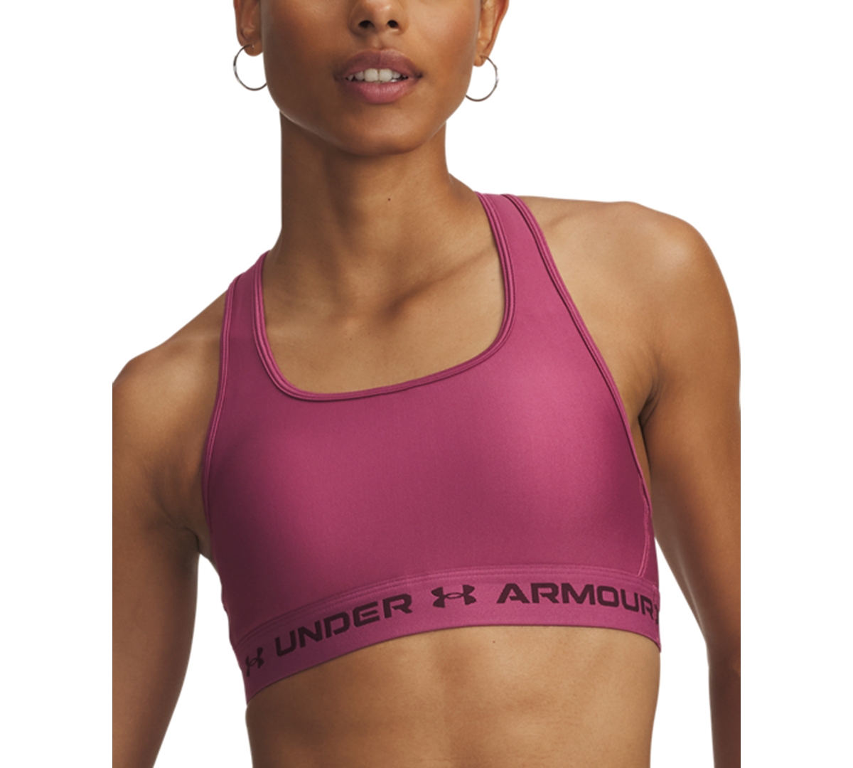Click here for Under Armour Womens Medium Impact Sports Bra - Fuc... prices