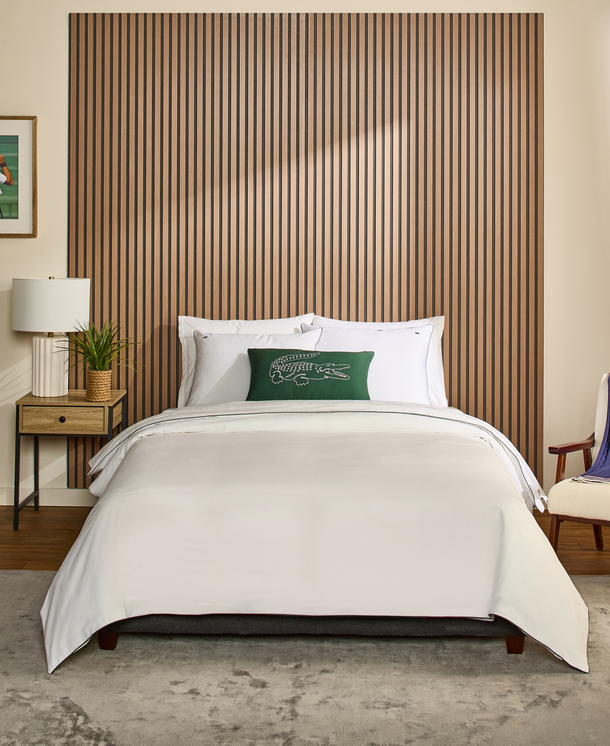 Click here for Lacoste Tiebreak Cotton 3-Pc. Duvet Cover Set  Ful... prices