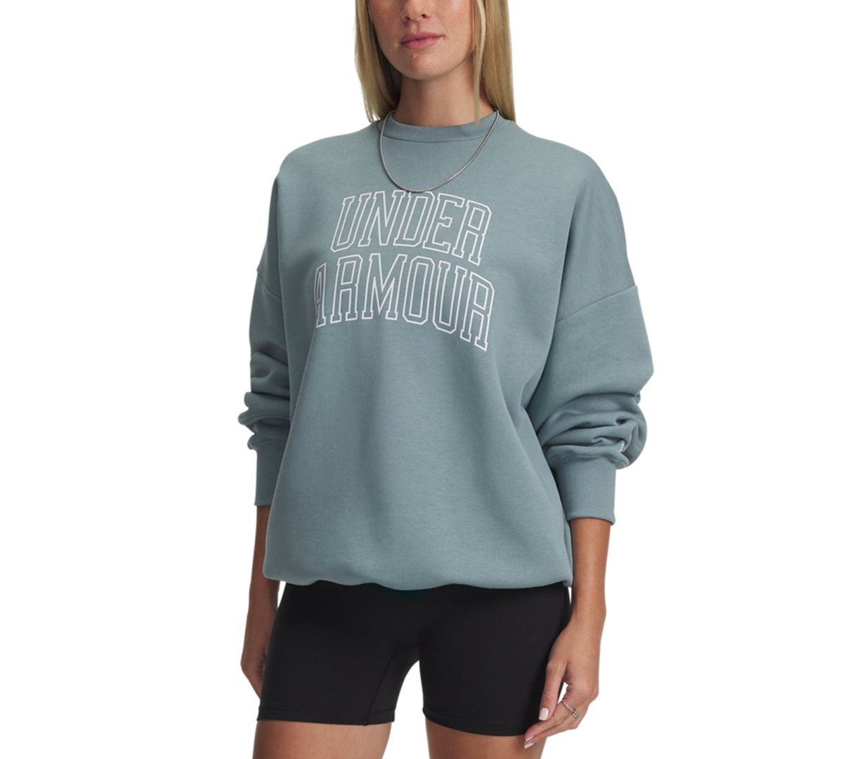 Click here for Under Armour Womens Rival Fleece Oversized Varsity... prices