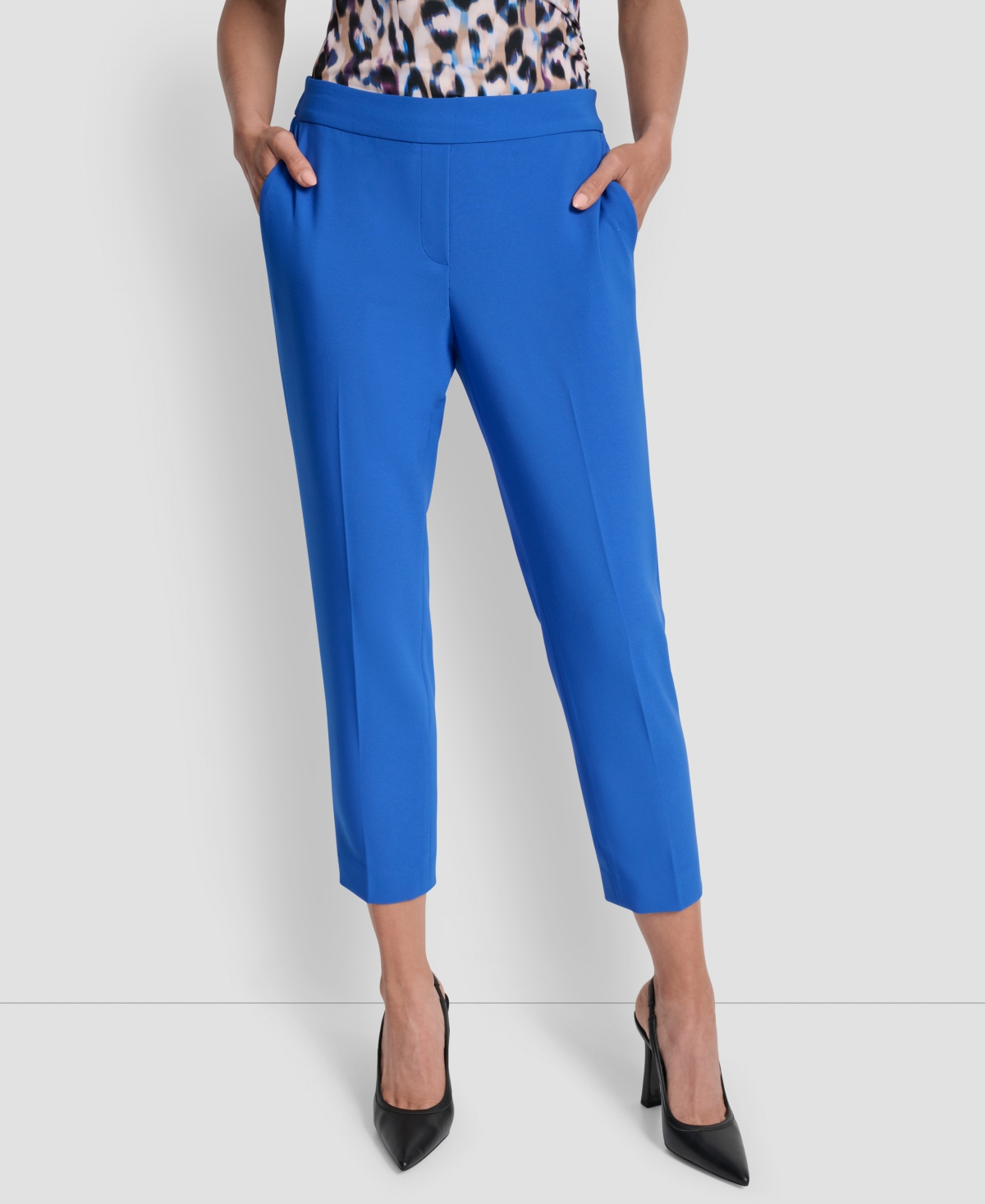 Click here for Dkny Womens Mid-Rise Straight-Leg Ankle Pants - Cl... prices