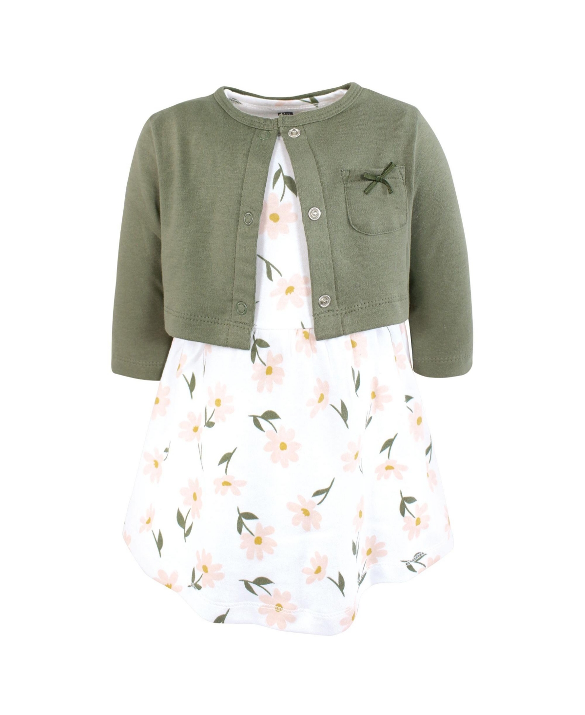 Click here for Hudson Baby Baby Girls Hudson Essential Cotton Dre... prices