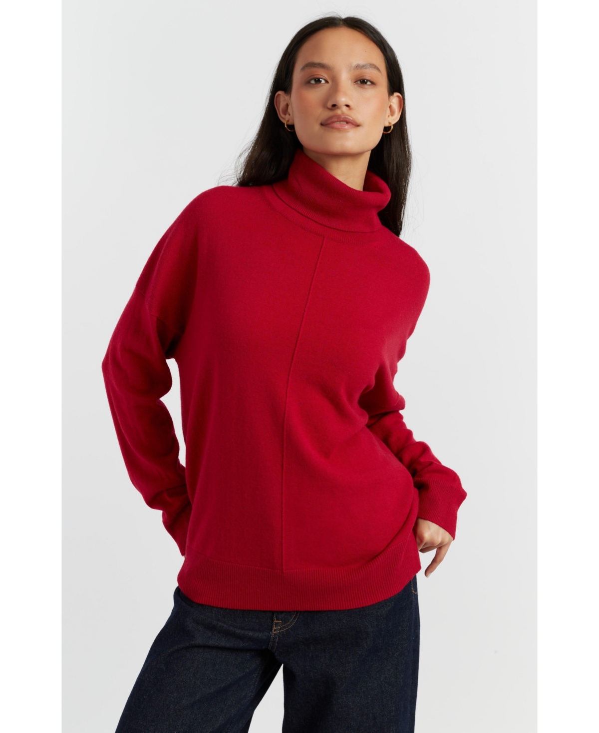 Click here for Chinti & Parker Womens Relaxed Roll Neck Wool & Ca... prices