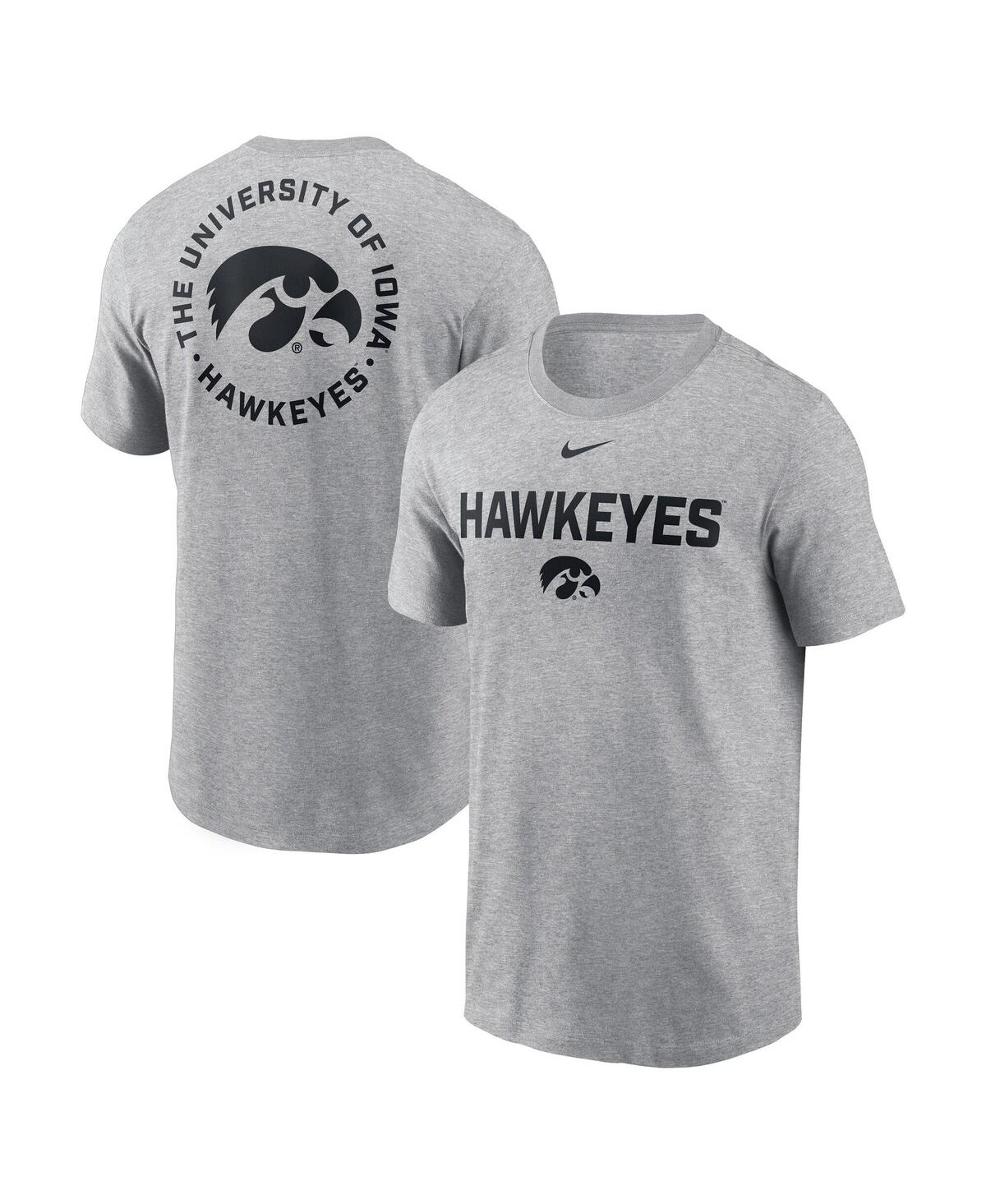 Click here for Nike Mens Heather Gray Iowa Hawkeyes Campus 2-Hit... prices