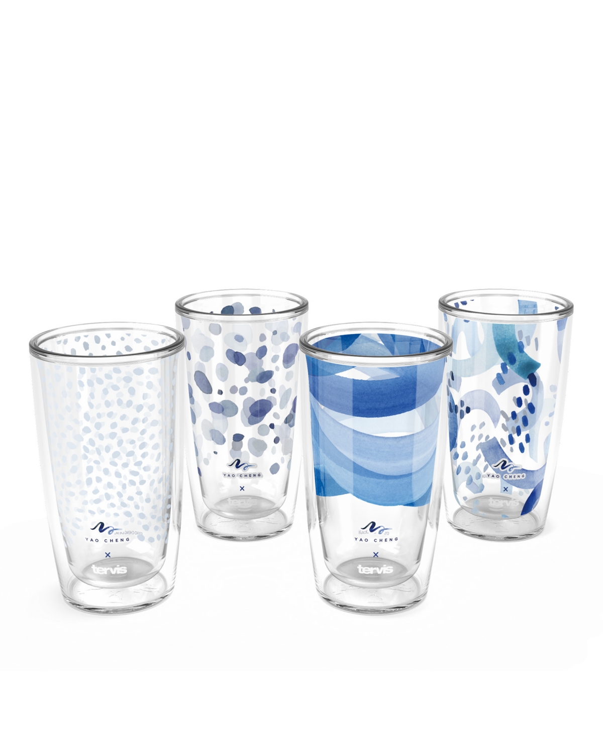 Click here for Tervis Azure by Yao Cheng Crystal Clear Tumblers... prices