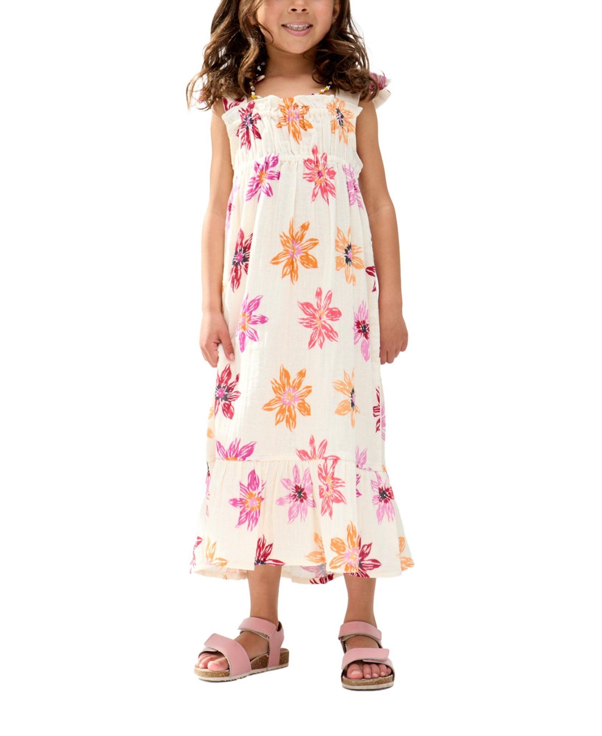 Click here for Raffya Kids Little Girls Raffya Flora Gathered Han... prices