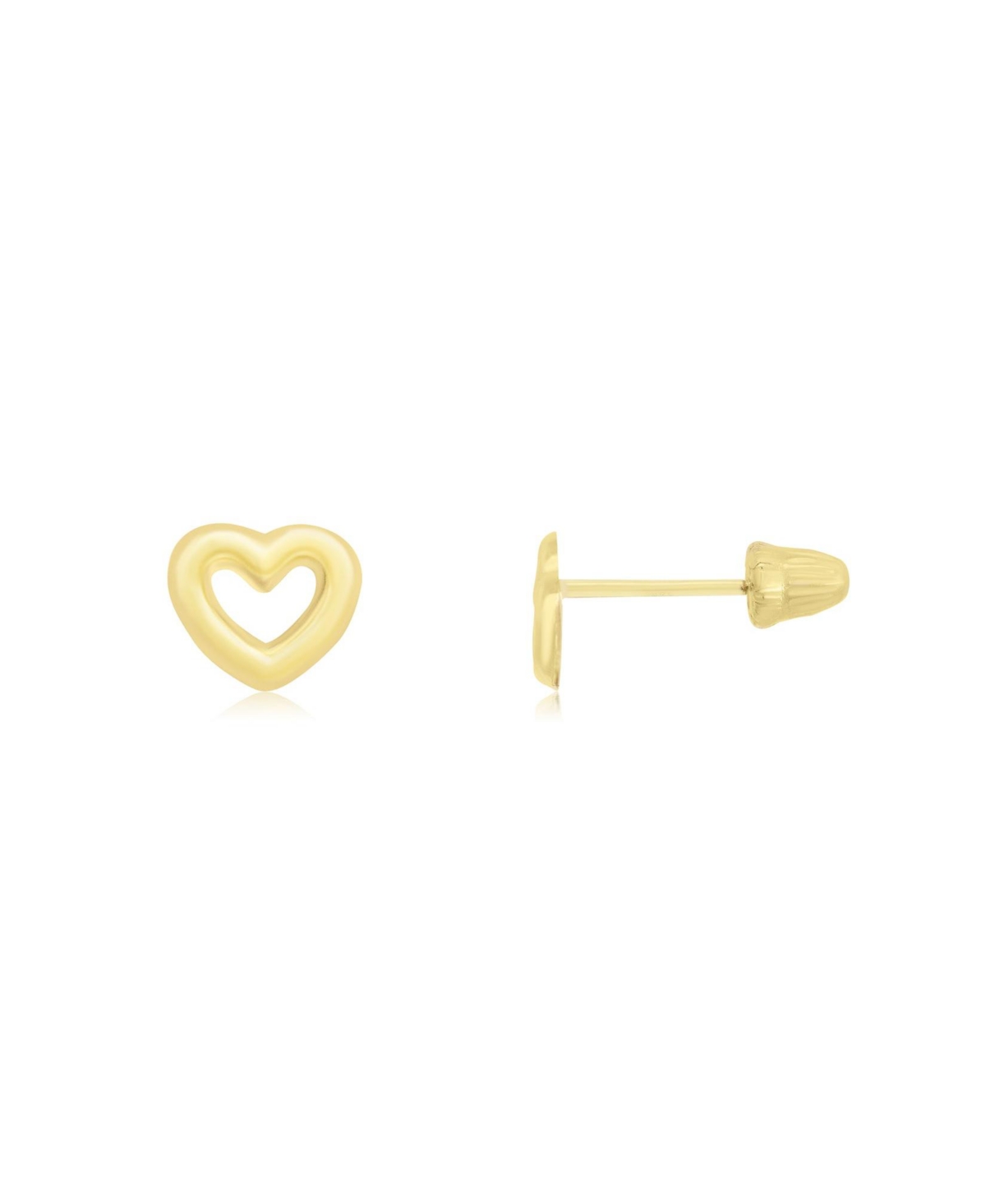 Click here for The Lovery Baby Open Heart Screw Back Stud Earring... prices