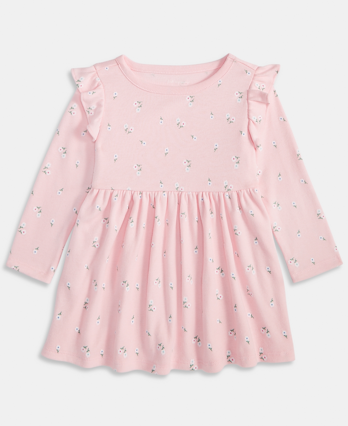 Click here for First Impressions Baby Girls Long Sleeve Ditsy Flo... prices