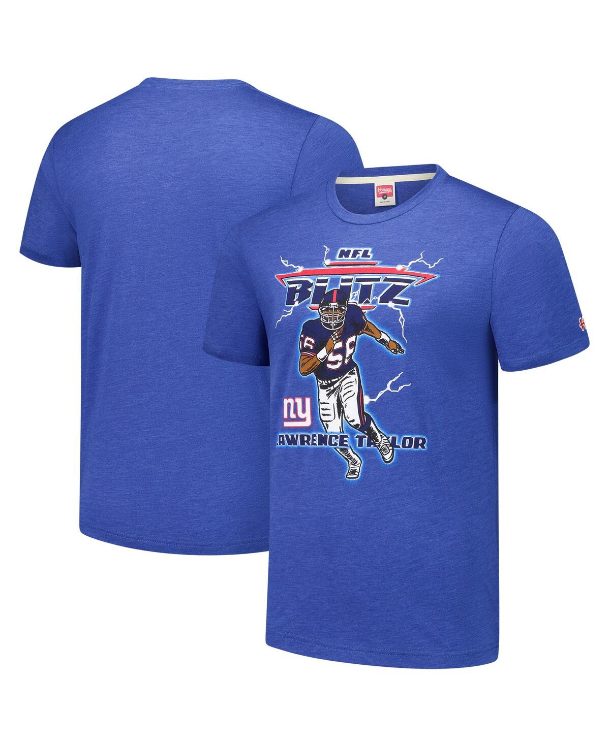 Click here for Homage Mens Lawrence Taylor Royal New York Giants... prices