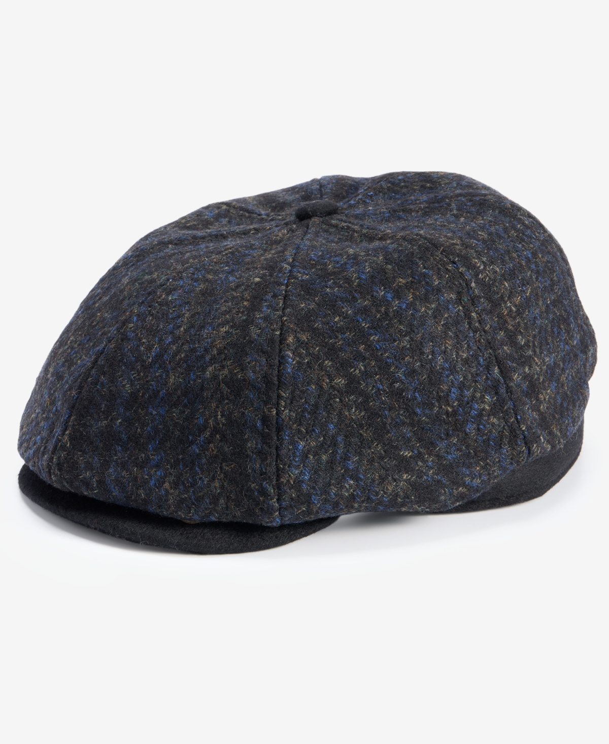 Click here for Scala Mens Shadow Plaid Hat - Navy prices