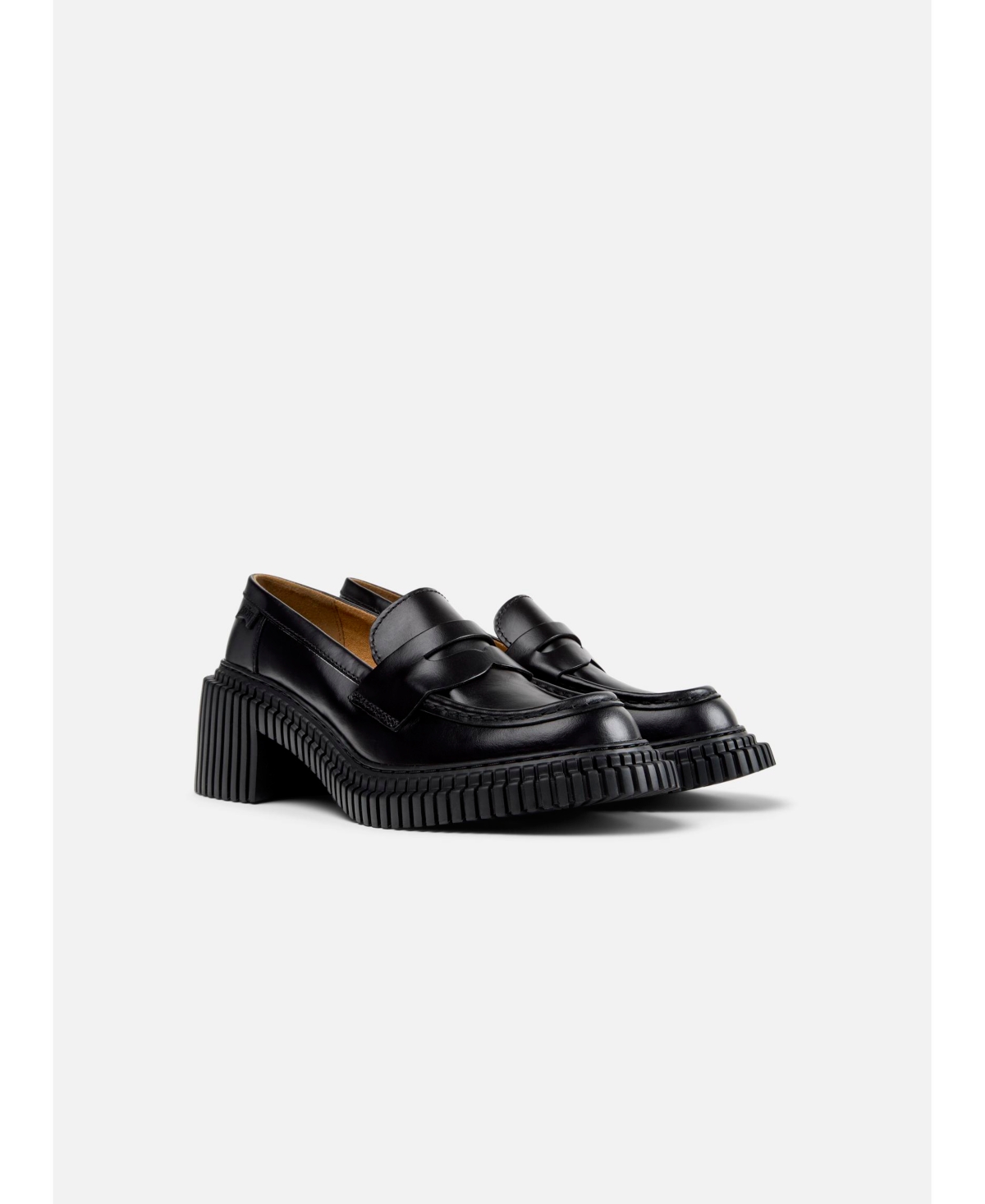Click here for Camper Pix London Leather Shoes - Black prices