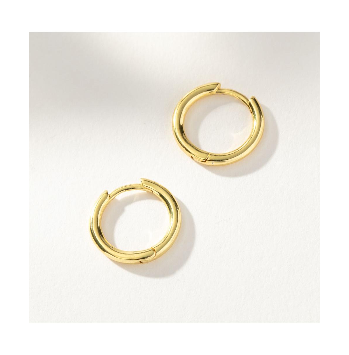Click here for 14K Gold-Plated Spellbound Huggie Earrings - Gold prices