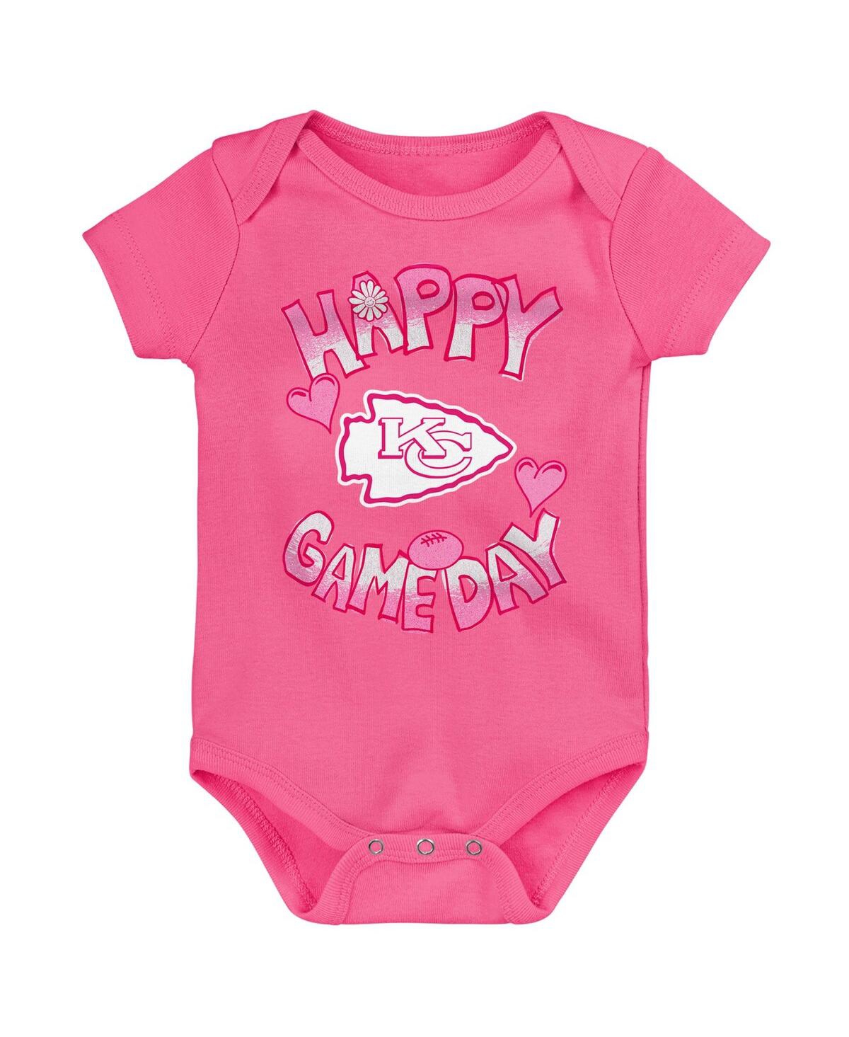 Click here for Outerstuff Newborn Pink Kansas City Chiefs Happy G... prices
