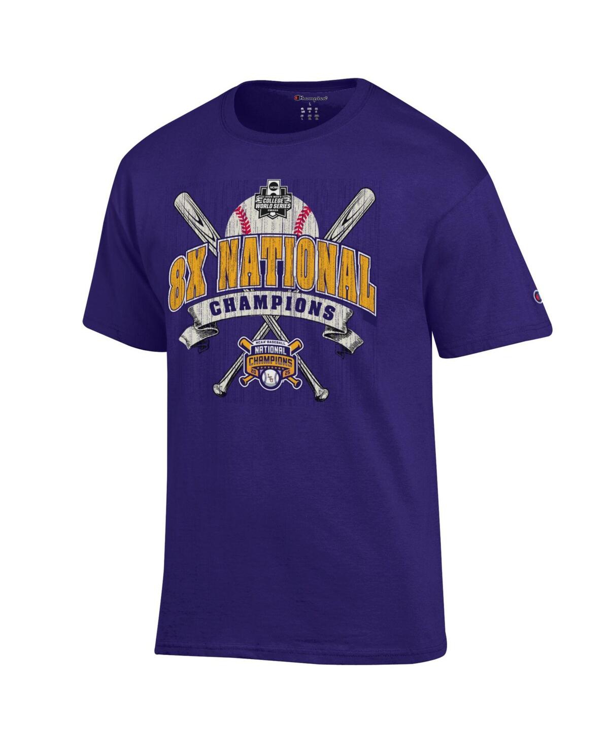Click here for Champion Mens Purple Lsu Tigers Eight-Time Ncaa Ba... prices