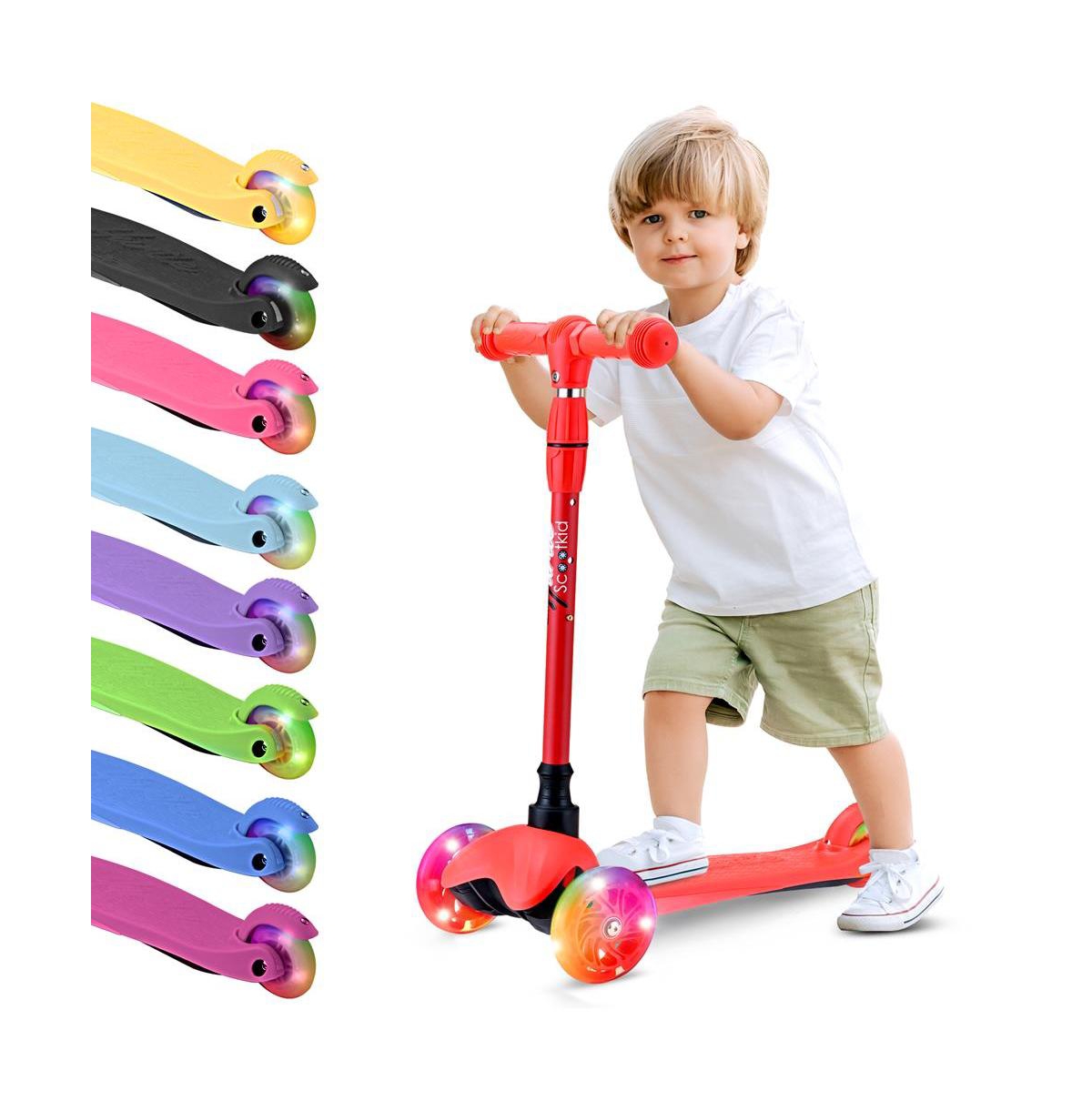 Click here for Lightweight and Adjustable Mini Kickboard Scooter... prices