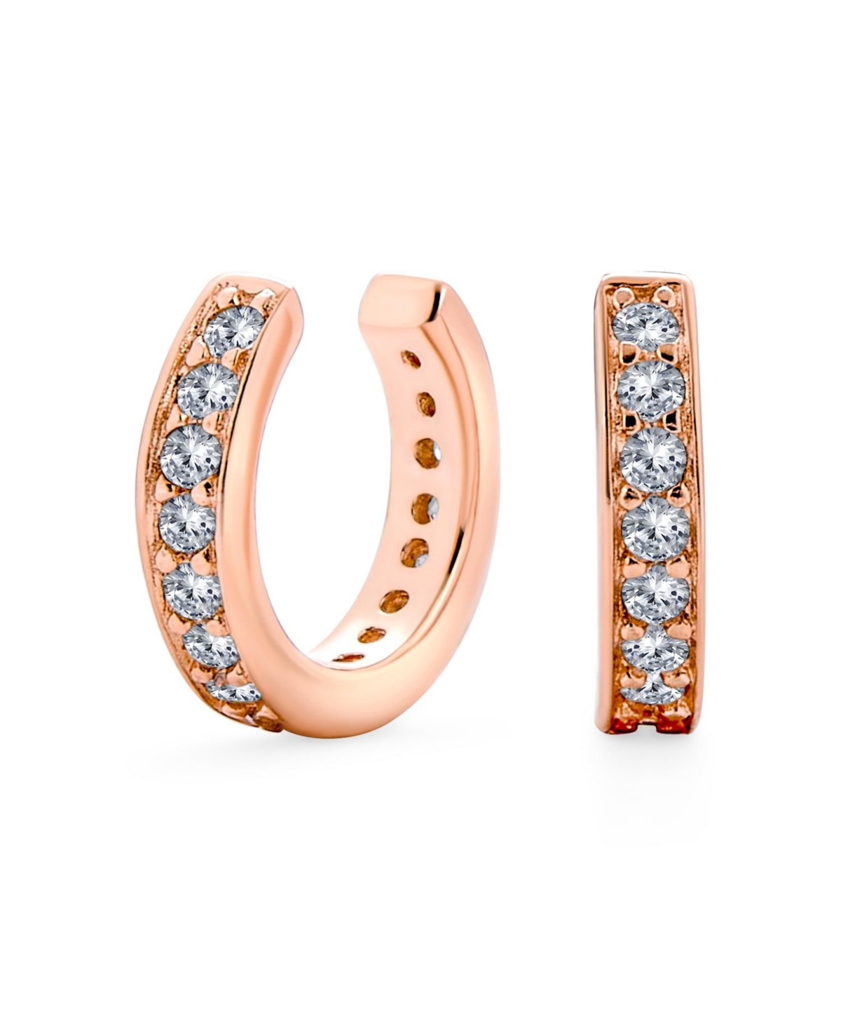 Click here for Bling Jewelry Minimalist Ear Cuff Cartilage Cz Ban... prices