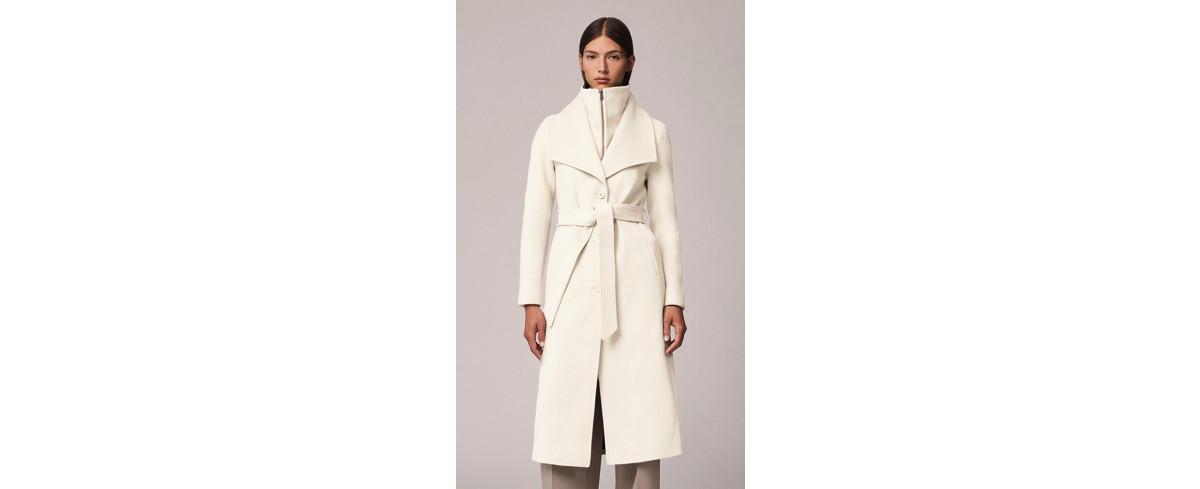 Click here for Soia & Kyo Womens Ilana-u Wool Belted Coat With Bi... prices