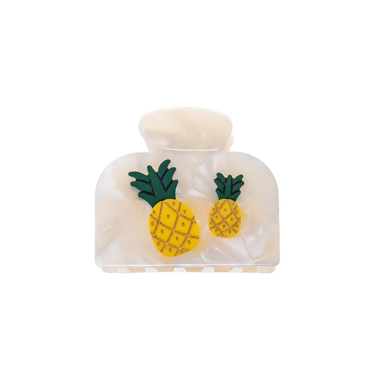 Click here for Mommy & Me Pineapple Claw Clip By Adina Eden - Yel... prices