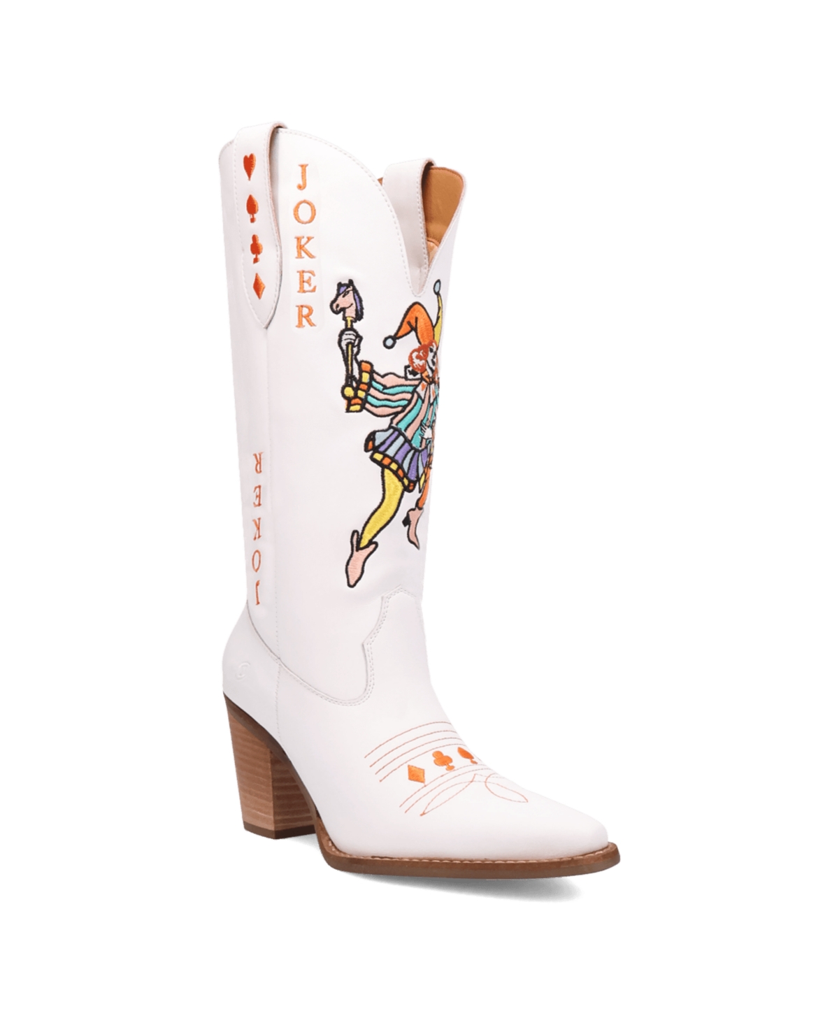Click here for Dingo Womens Joker Leather Boot - White prices