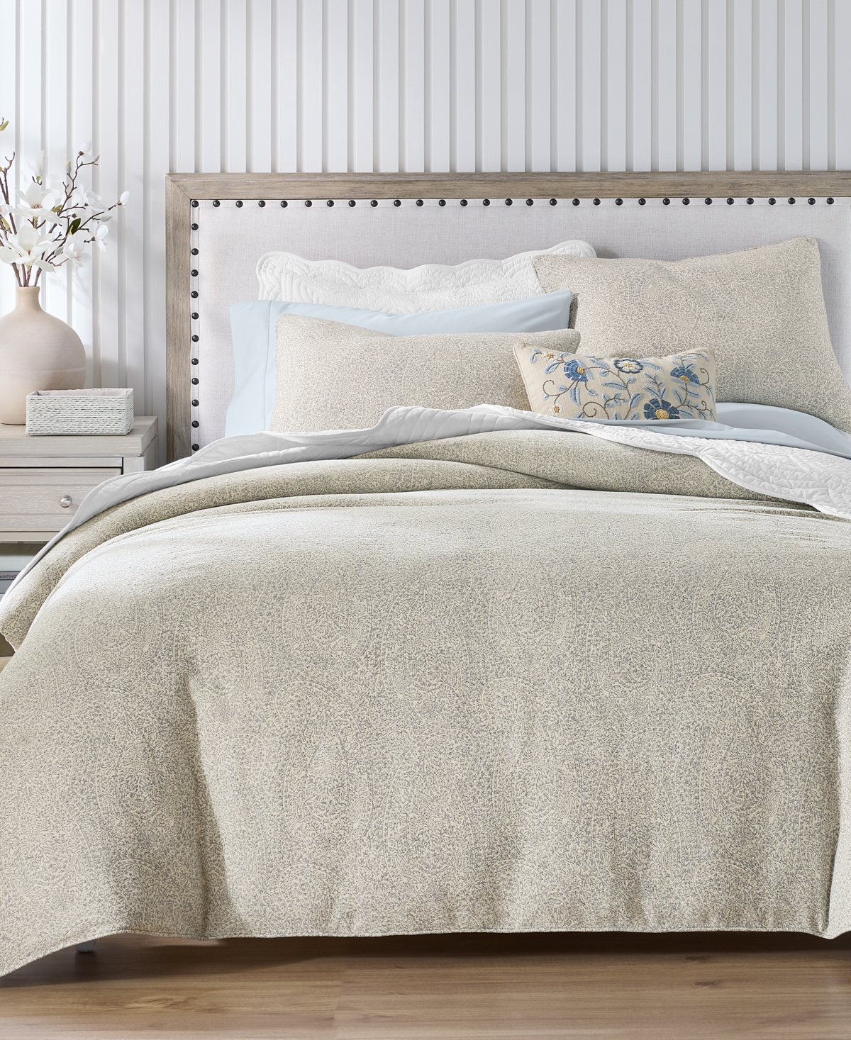Click here for Charter Club Emilia Paisley 3-Pc. Duvet Set  King... prices