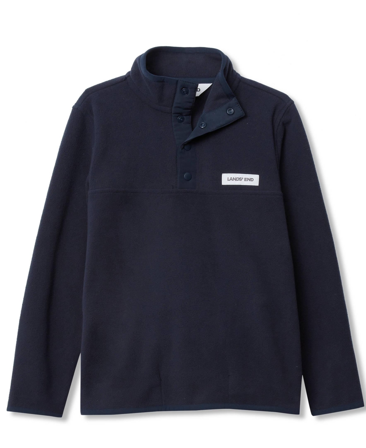 Click here for Lands End Girls Anyweather Fleece Snap Neck Pullov... prices