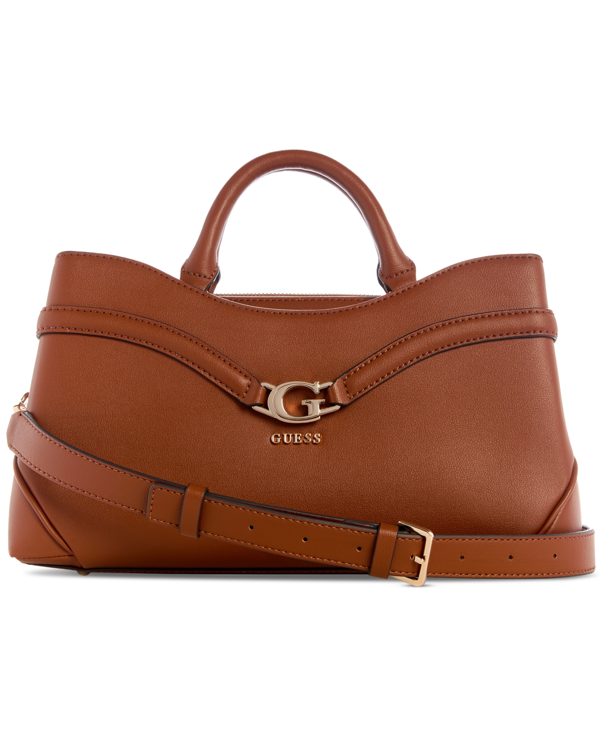 Click here for Guess Dea Medium Girlfriend Satchel - Taupe prices