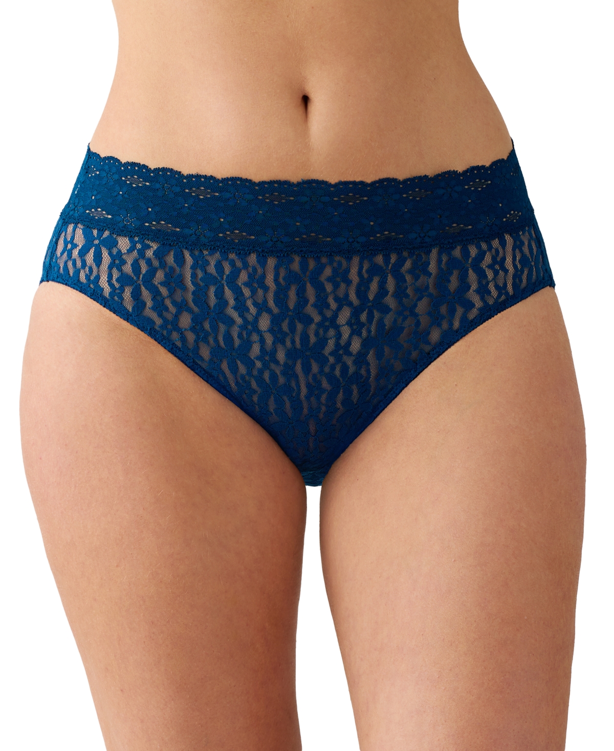 Click here for Wacoal Halo Lace Hi-Cut Brief Lingerie Underwear 8... prices