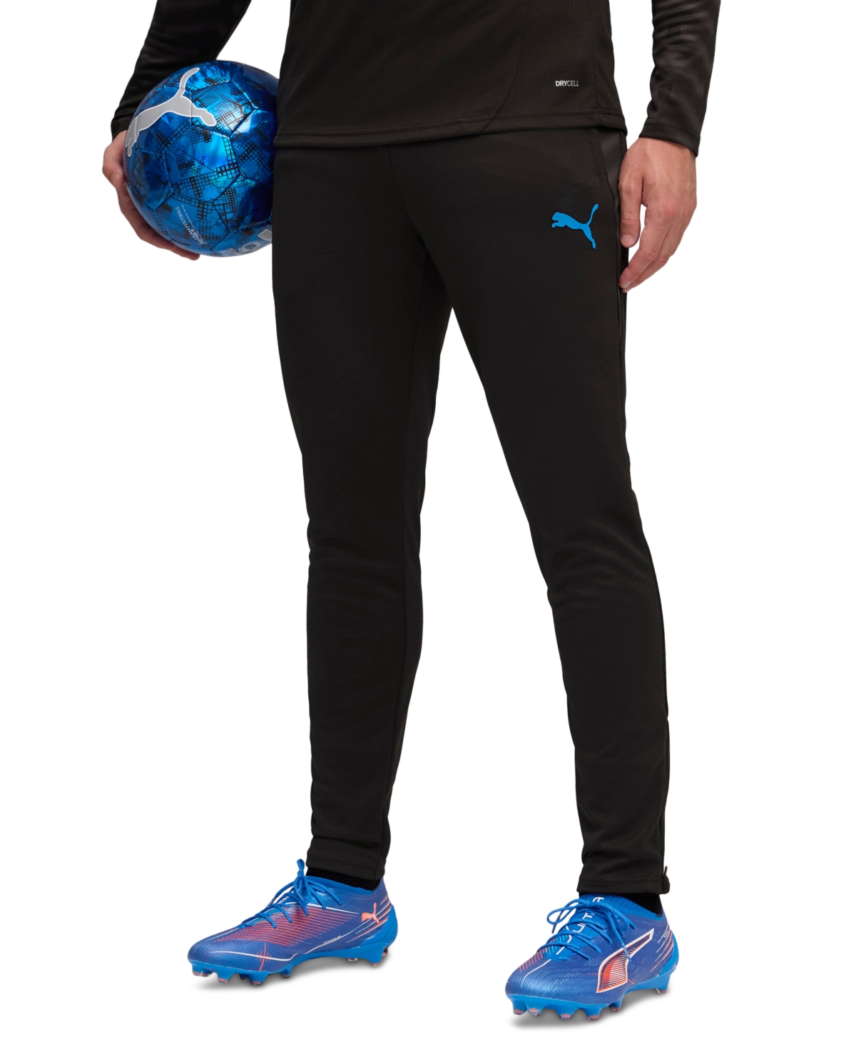 Click here for Puma Mens IndividualCUP Training Pants - Black/Whi... prices
