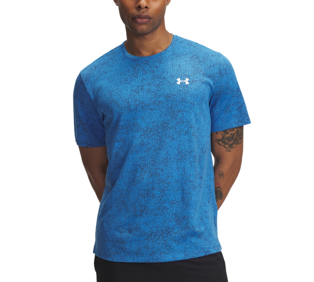 Click here for Under Armour Mens Ua Tech Pixelate T-Shirt - Blue... prices