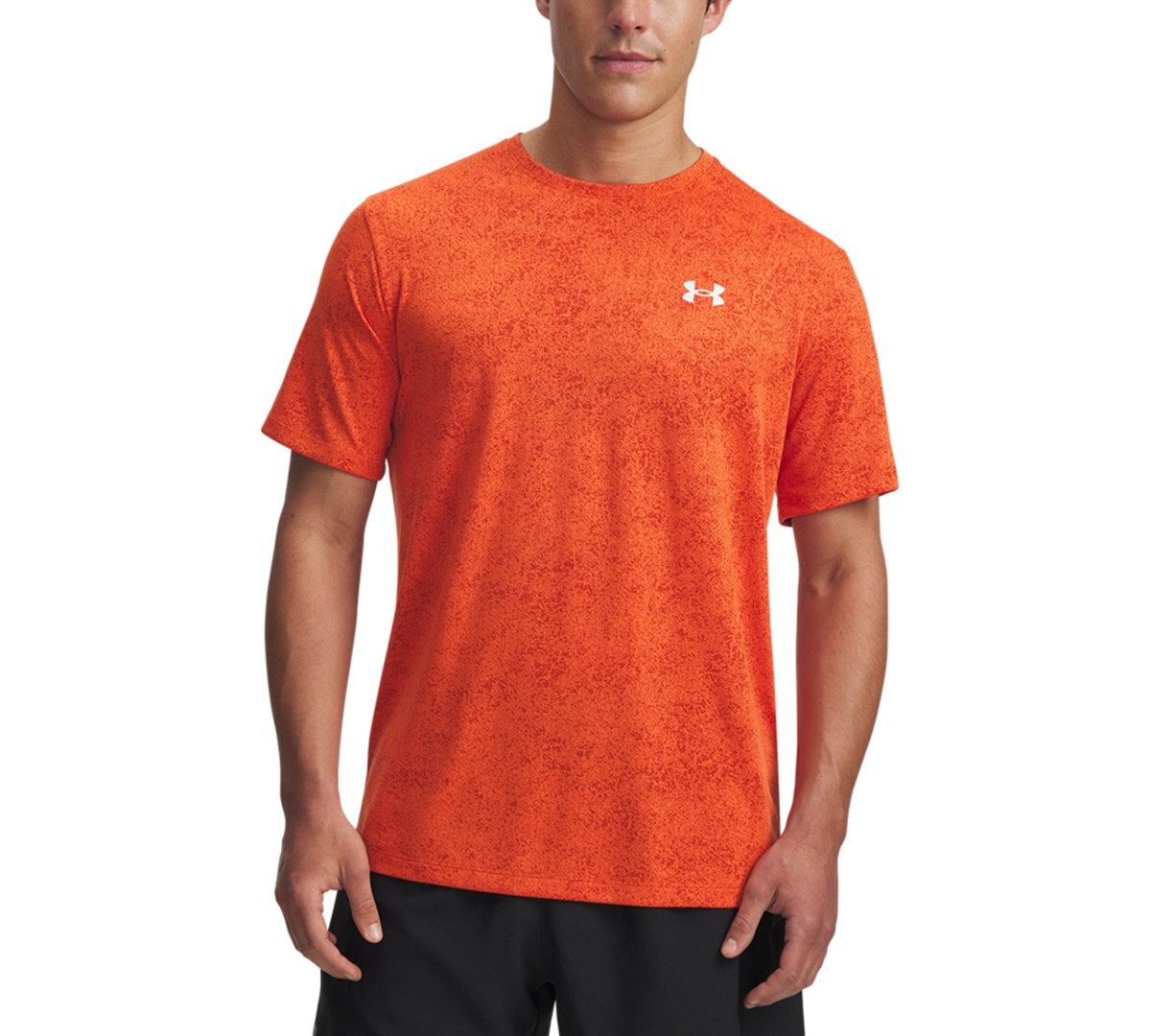 Click here for Under Armour Mens Ua Tech Pixelate T-Shirt - Orang... prices