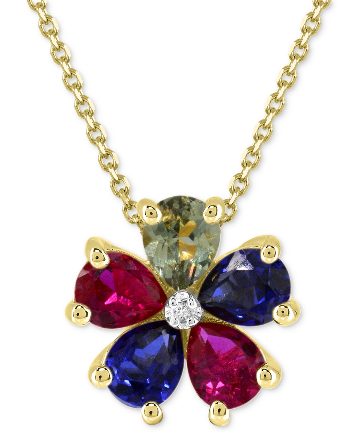 Click here for Amethyst (3-1/4 ct. t.w.) & Diamond Accent Flower... prices