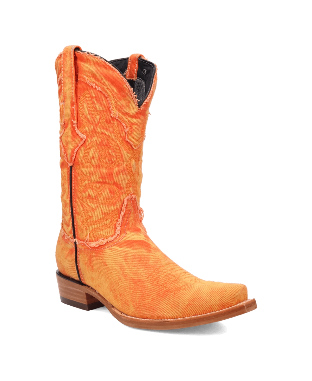 Click here for Dingo Mens Big Easy Denim Boot - Orange prices