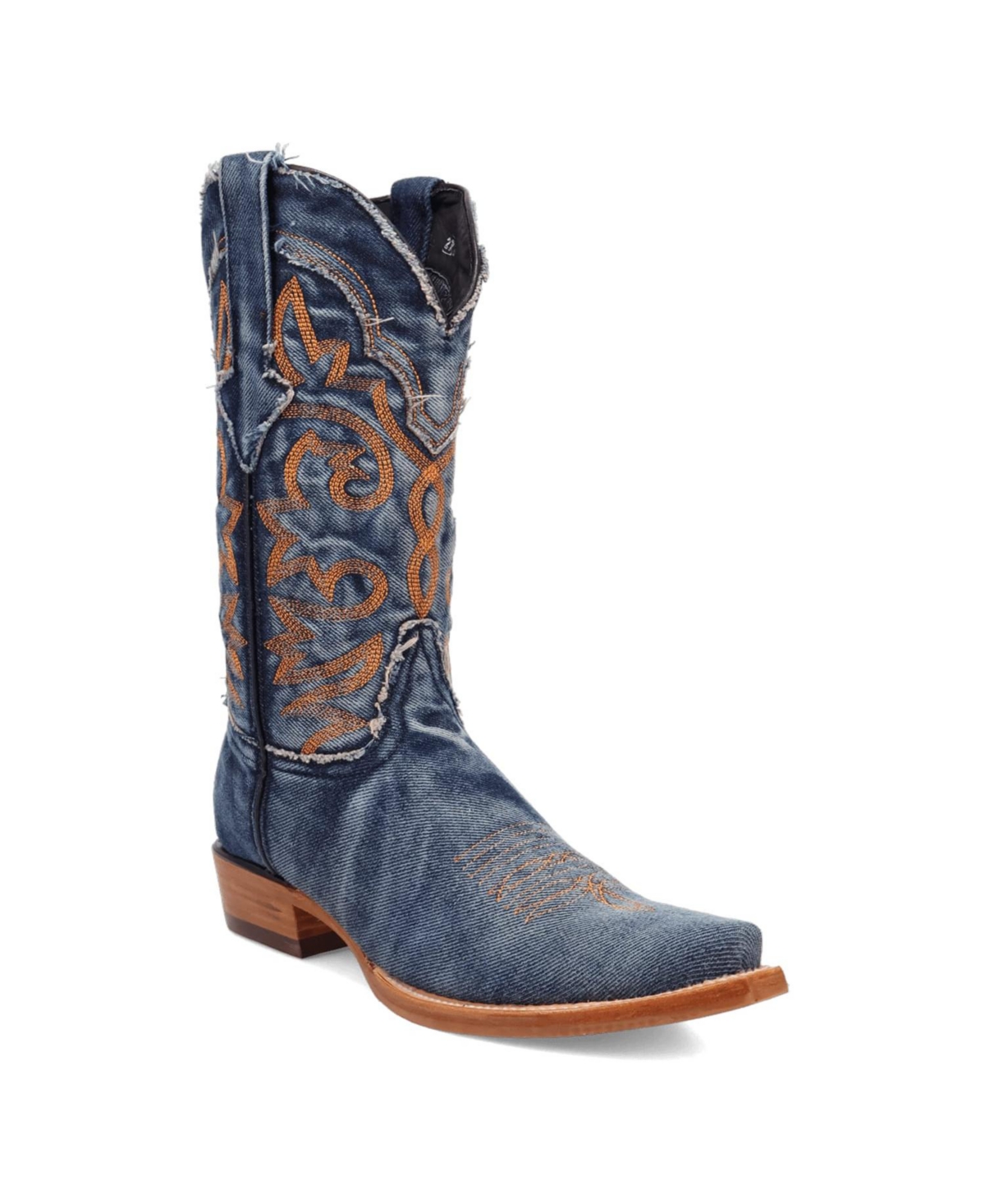 Click here for Dingo Mens Big Easy Denim Boot - Blue prices