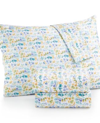 bluebellgray Rowan Floral-Print Full Sheet Set - Macy's