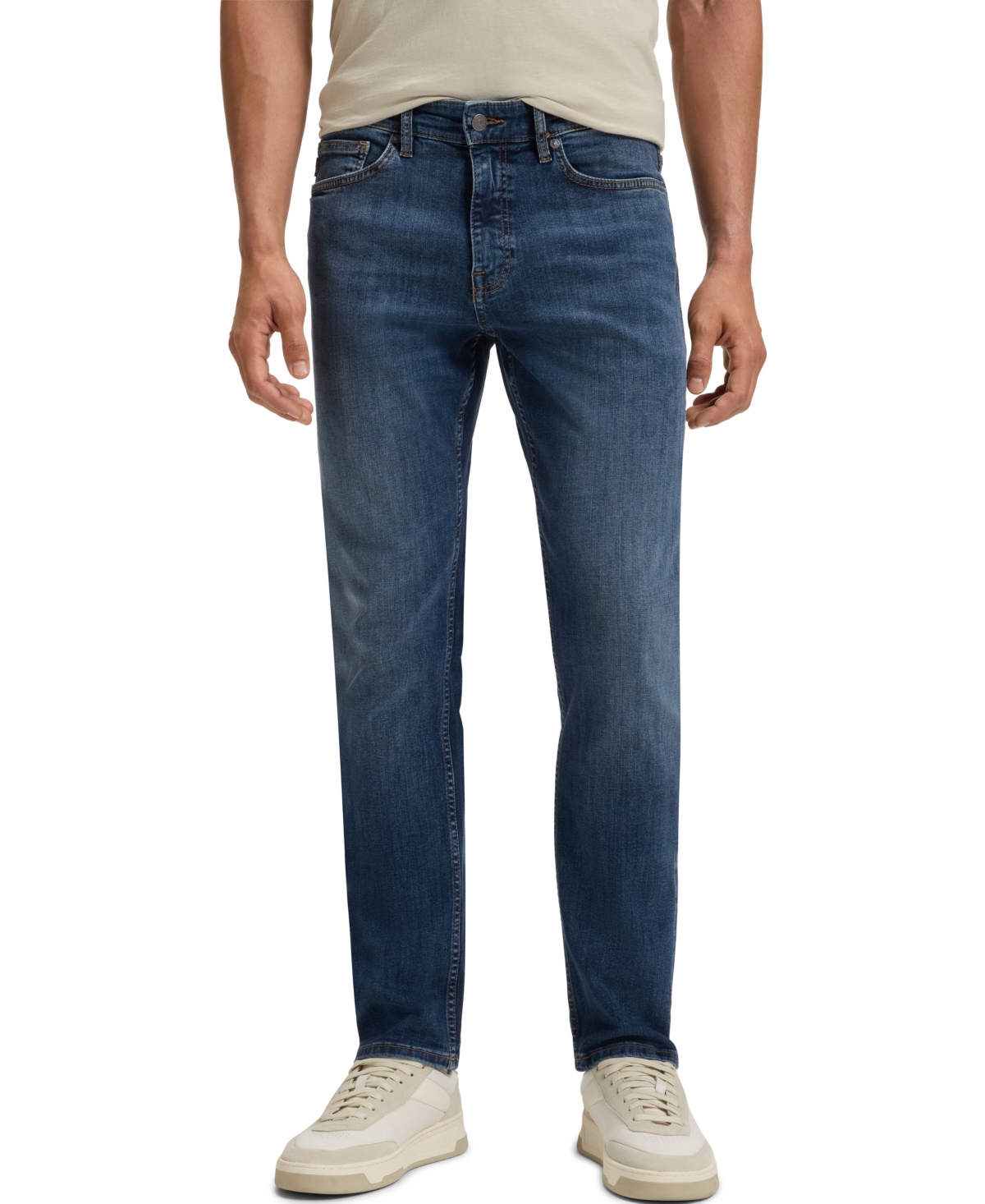 Click here for Boss by Hugo Boss Mens Delaware Slim-Fit Denim Jea... prices