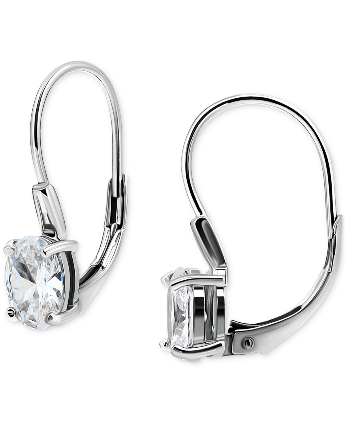 Click here for Giani Bernini Cubic Zirconia Oval Leverback Drop E... prices