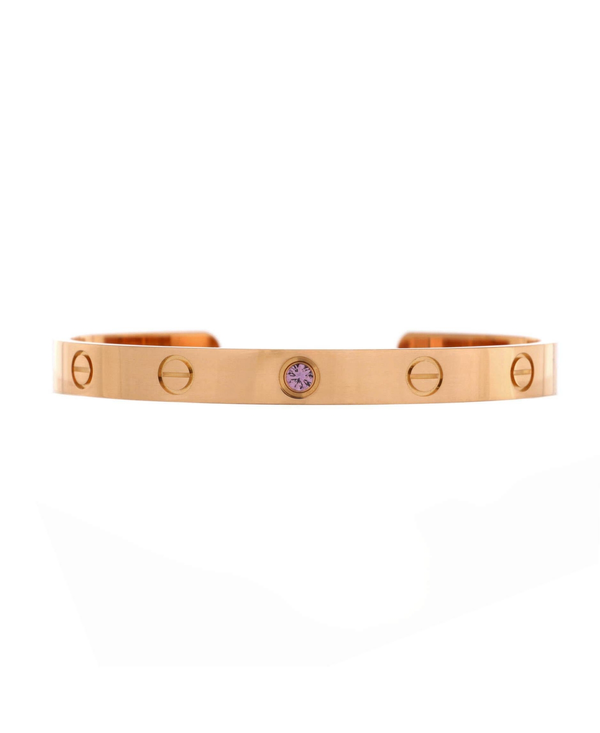 Click here for Pre-Owned Cartier Love Cuff Bracelet - 18k rose go... prices