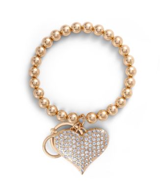 Click here for Jessica Simpson Heart Charm Stretch Keychain Brace... prices