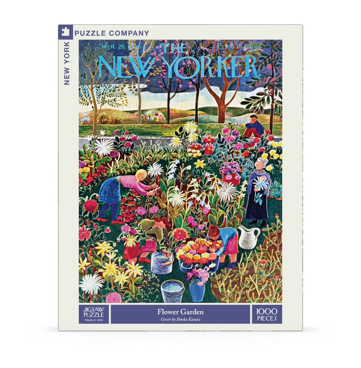 Click here for New York Puzzle Company Flower Garden 1000 Piece P... prices