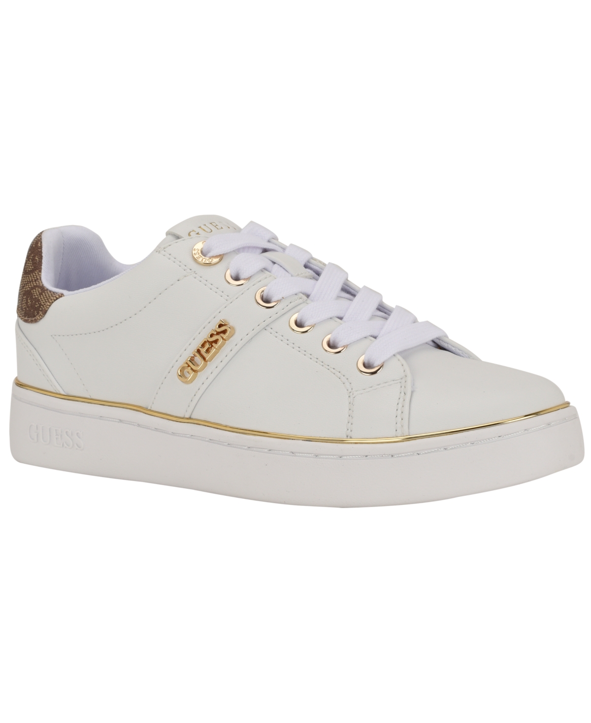 Click here for Guess Womens Britz Low Profile Lace-Up Sneakers -... prices