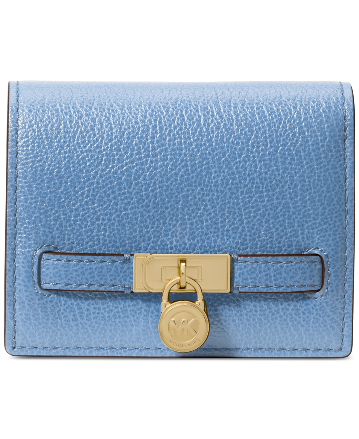 Click here for Michael Kors Hamilton Leather Compact Wallet - Fre... prices
