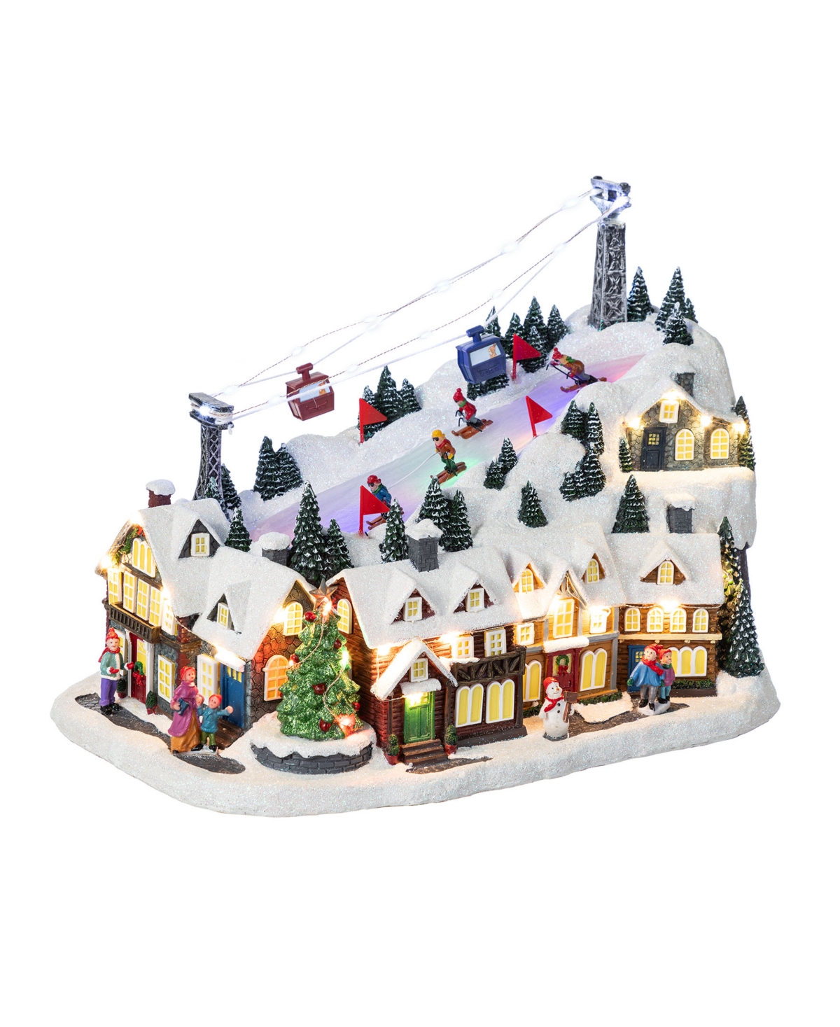 Click here for Glitzhome 16 Christmas Oversized Resin Lighted Mus... prices