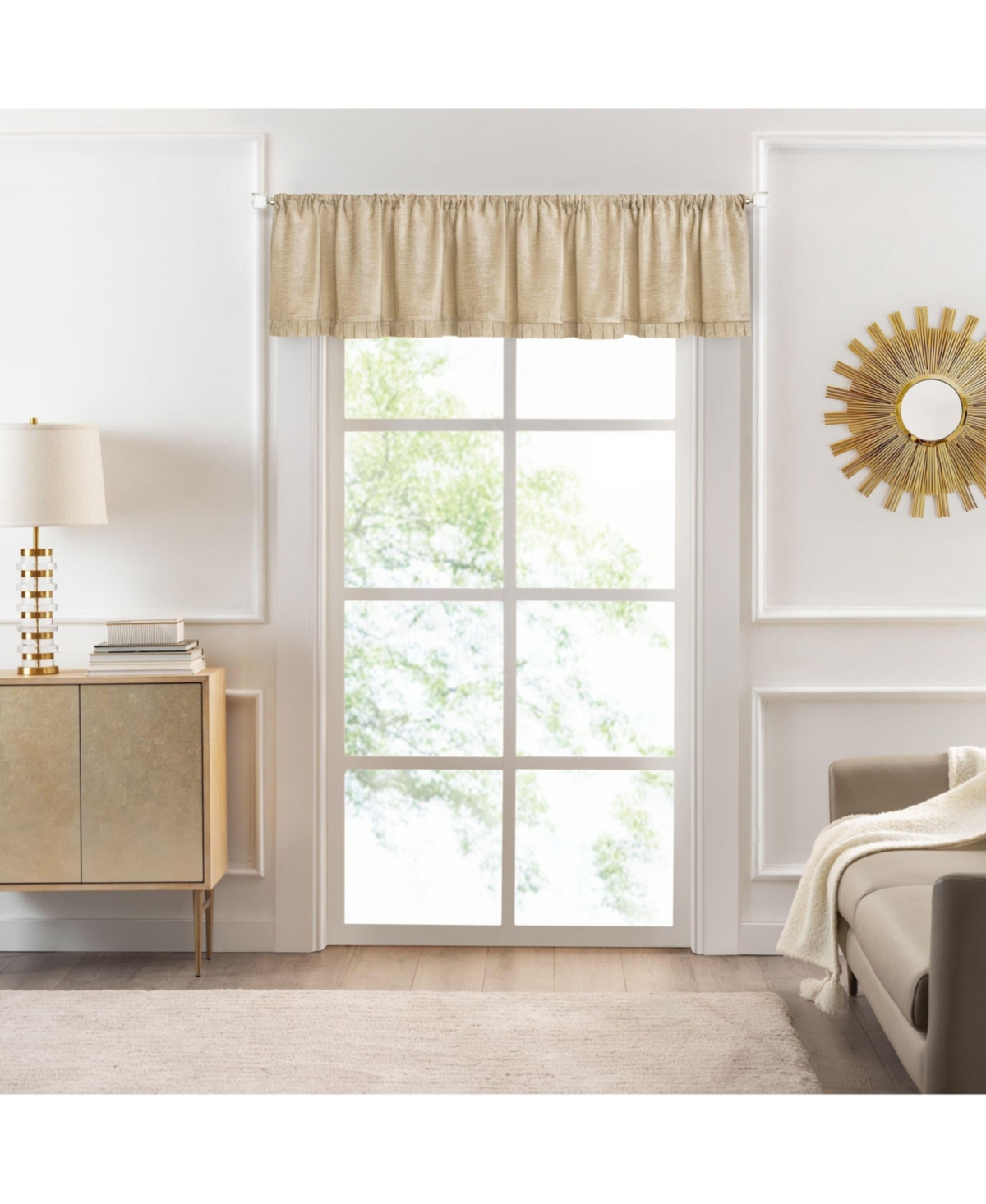 Click here for Kate Aurora Lux Living Rod Pocket Pleated Chenille... prices